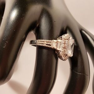 Vintage | Jewelry | Vintage 99s Art Deco Sterling Silver 925 Ring ...